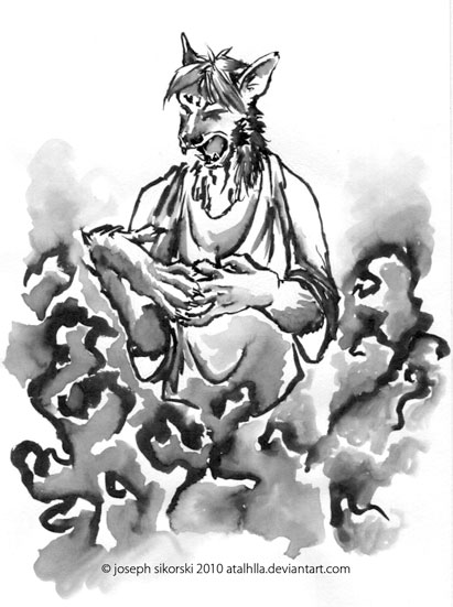 Feral Fox TF by Atalhlla - Transfur