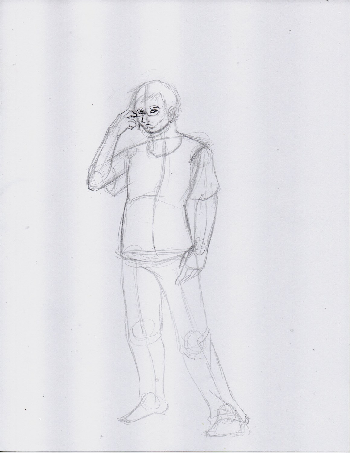 Fox Tg sketch by WhenWolvesCryOut - Transfur