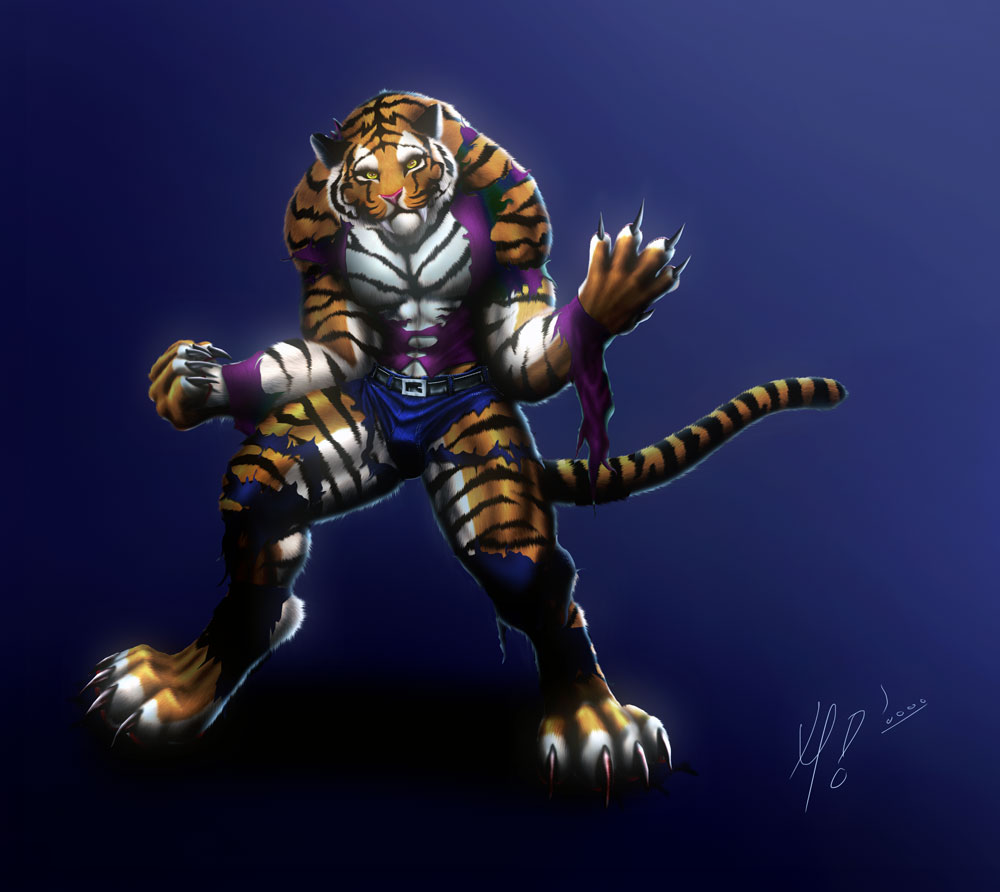 Weretiger Transformation