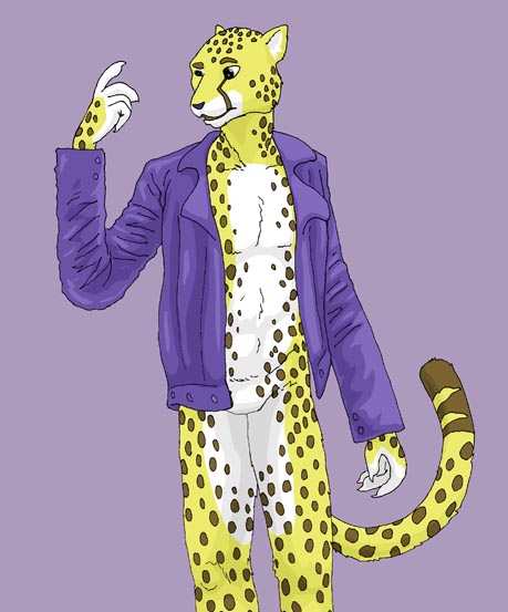 CheetahjacketPG by PickleJuice - Transfur