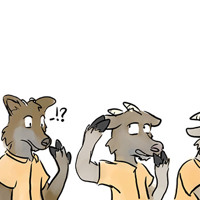 Fore turns into a Goat by Zho - Transfur